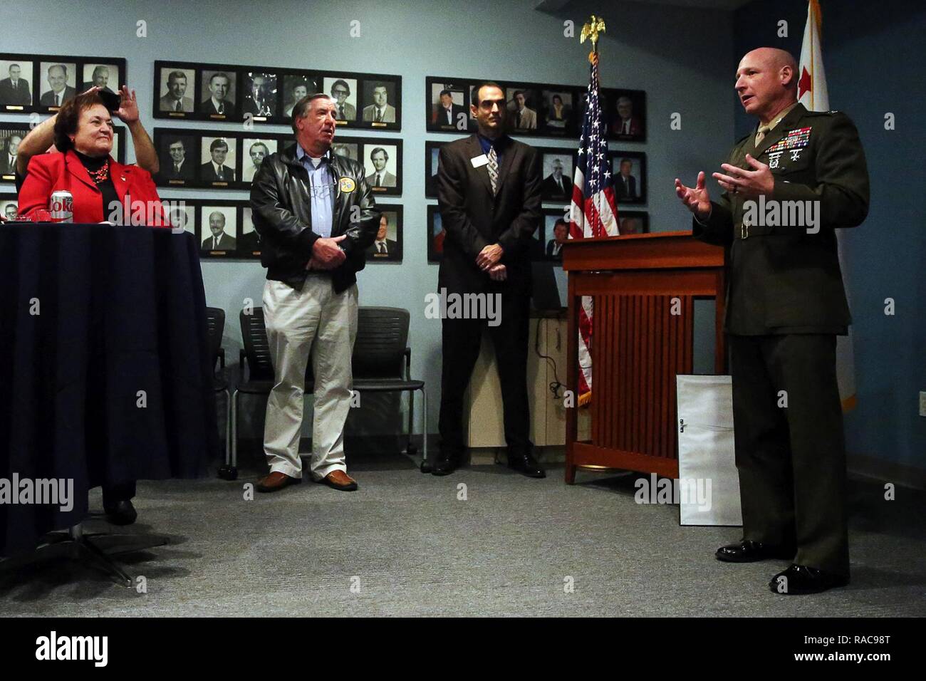 Col. John R. Polidoro, Commanding Officer, Headquarters and Support ...