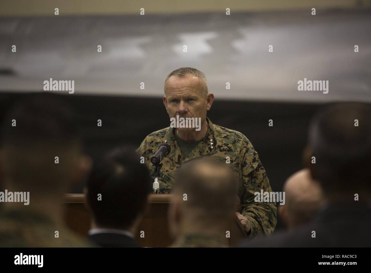 U.S. Marine Corps Lt. Gen. Lawrence D. Nicholson, commanding general of ...
