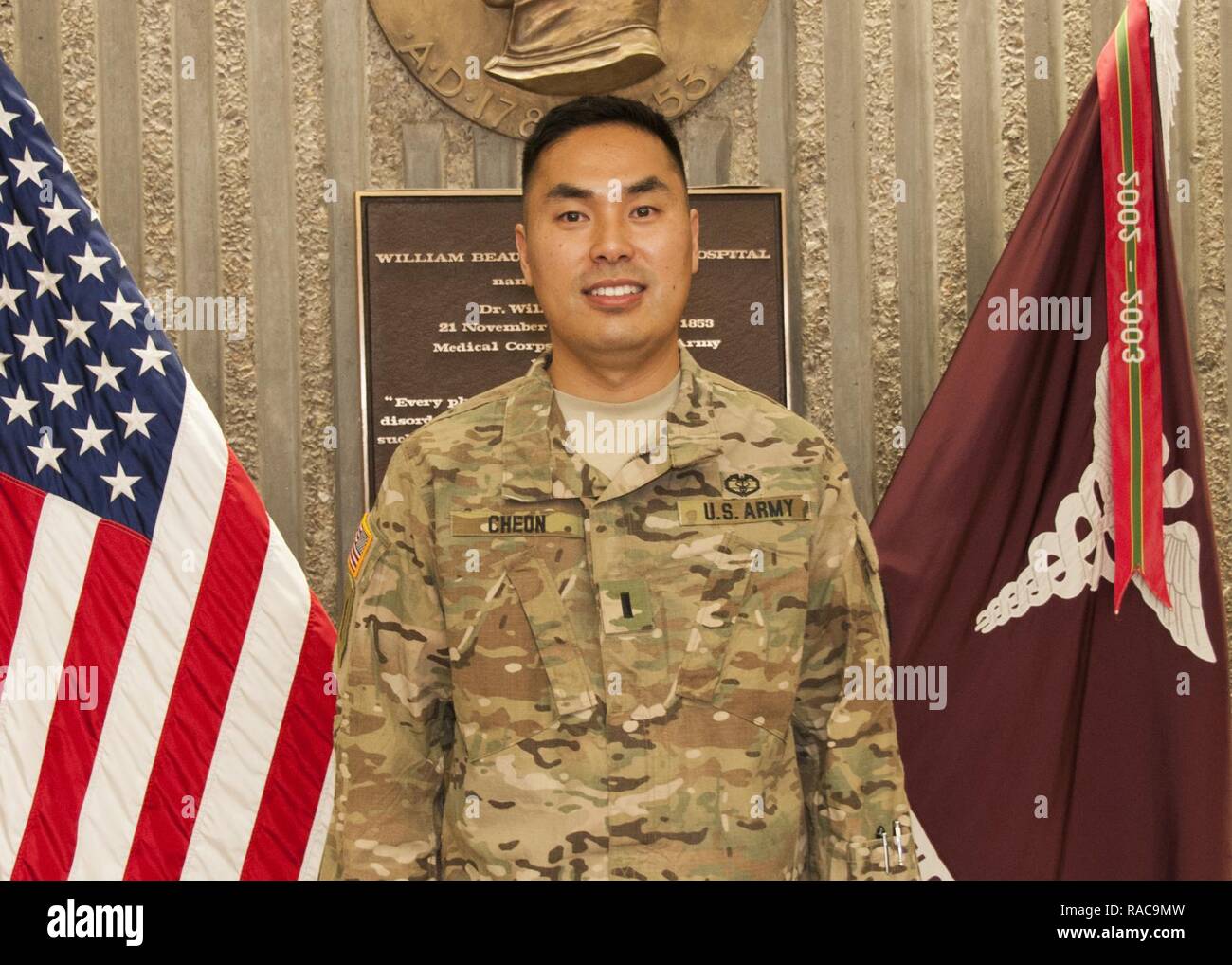 Burke, Virginia native, 1st Lt. Wootae Cheon, staff nurse, William ...