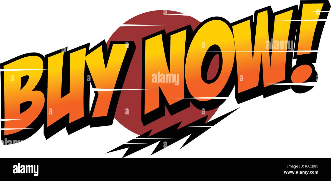 buy now word text greeting sign label vector Stock Vector Image & Art ...