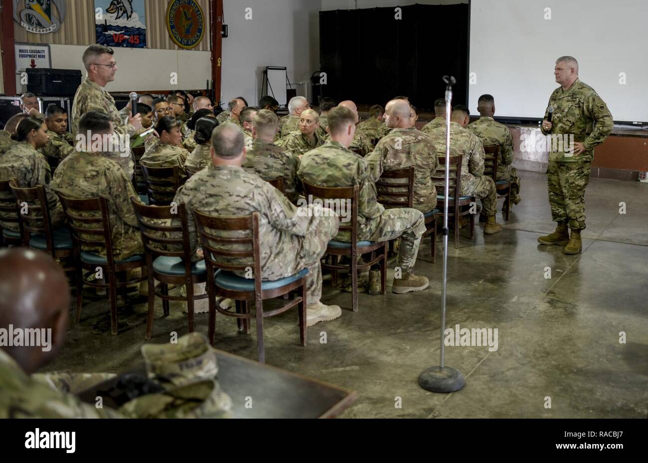 U.S. Army Brig. Gen. Kenneth H. Moore, U.S. Army Africa deputy ...