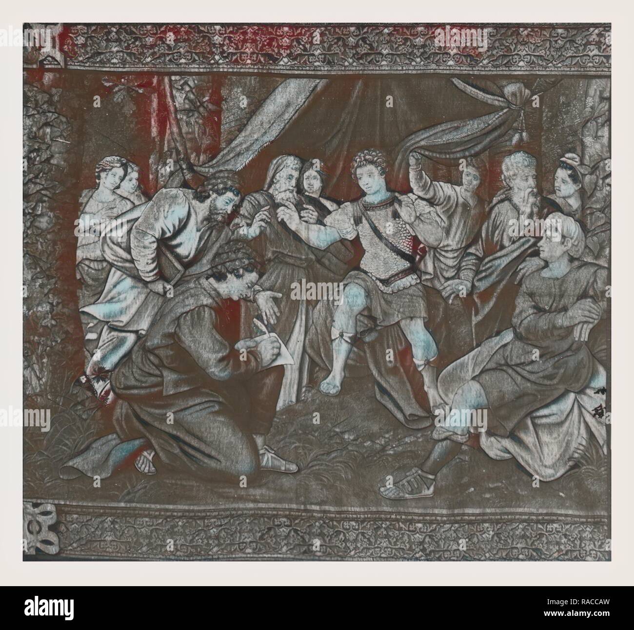 Romulus giving law. Reimagined by Gibon. Classic art with a modern ...