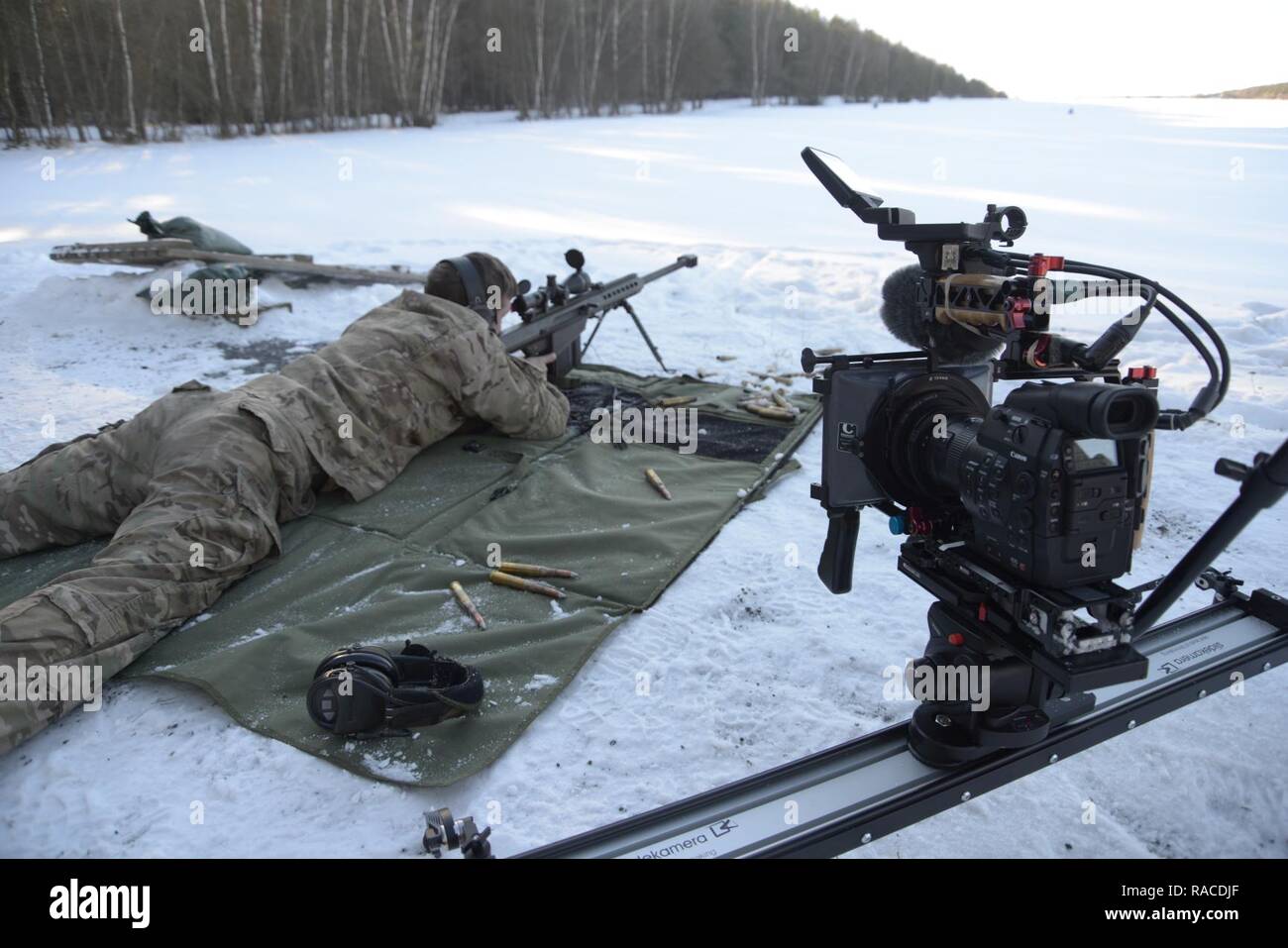 M107 sniper rifle hi-res stock photography and images - Alamy