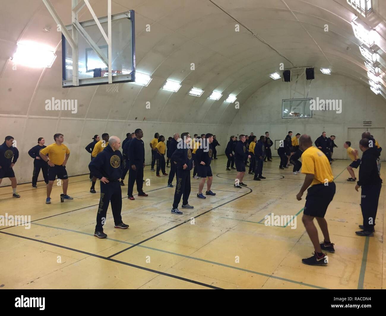 Sailors assigned to Navy Cargo Handling Battalion ONE (NCHB-1) conduct ...