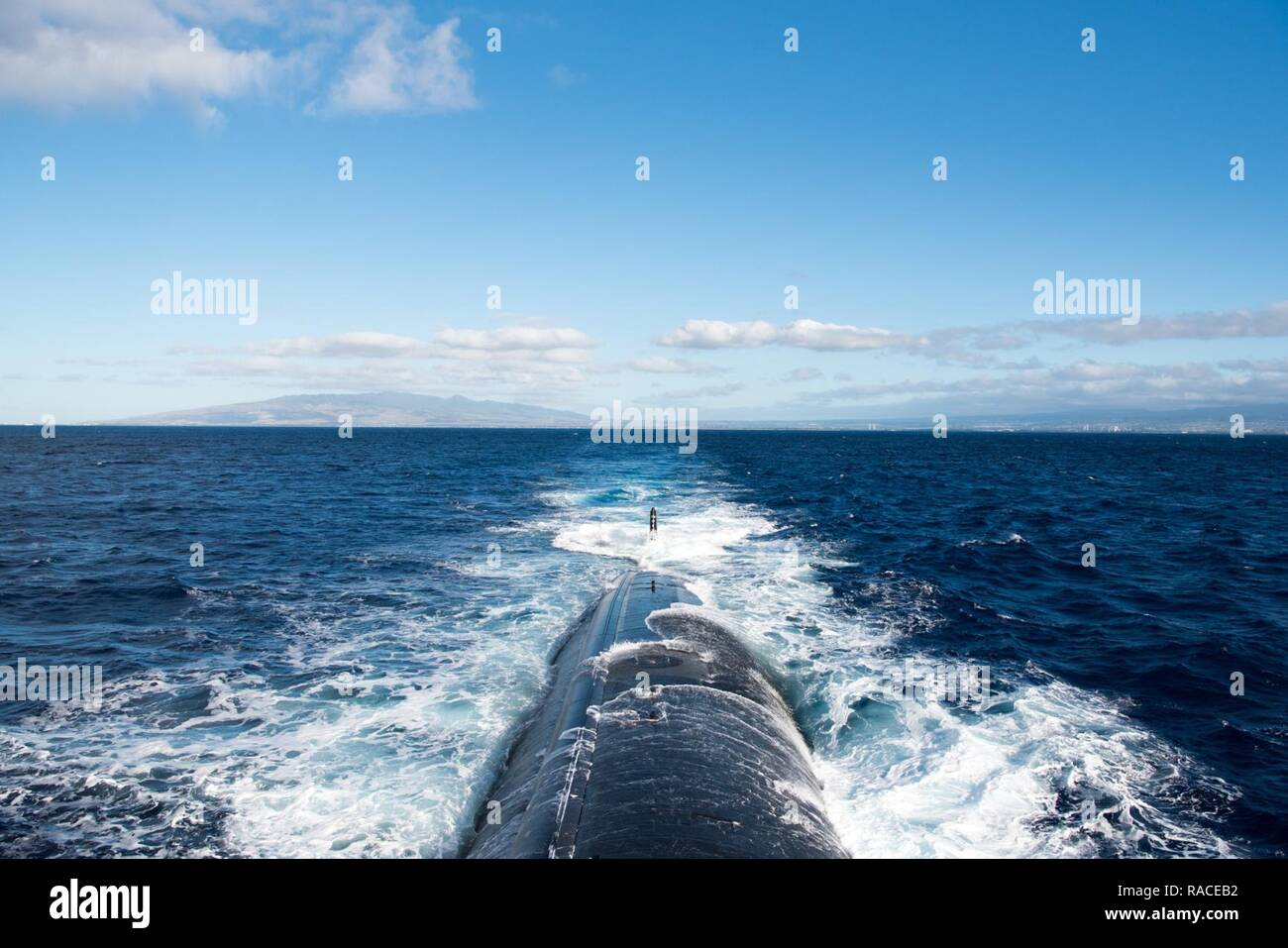 AT SEA (January 18, 2017) Members of the USS Cheyenne (SSN 773) conduct ...