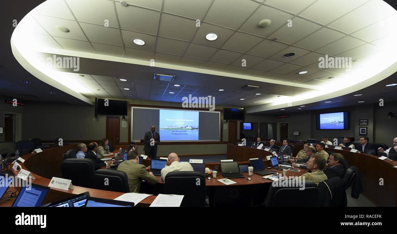 NEWPORT, R.I. (Jan. 18, 2017) William Bundy, professor in the Strategic ...