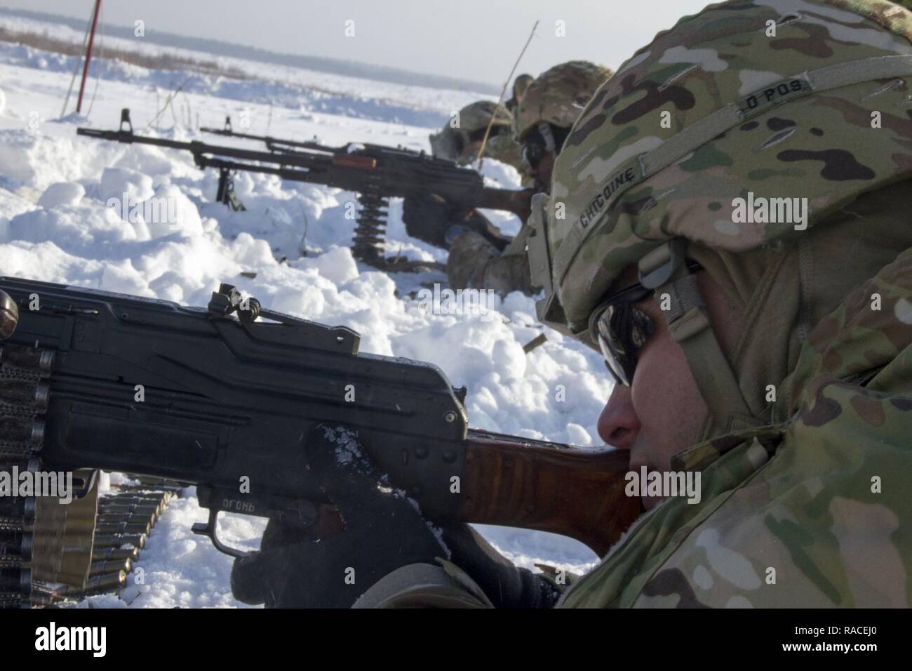 179th infantry 45th infantry brigade combat team hi-res stock ...