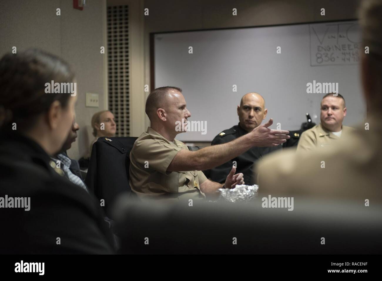 NORFOLK, Va. (Jan. 23, 2017) - Master Chief Petty Officer of the Navy ...