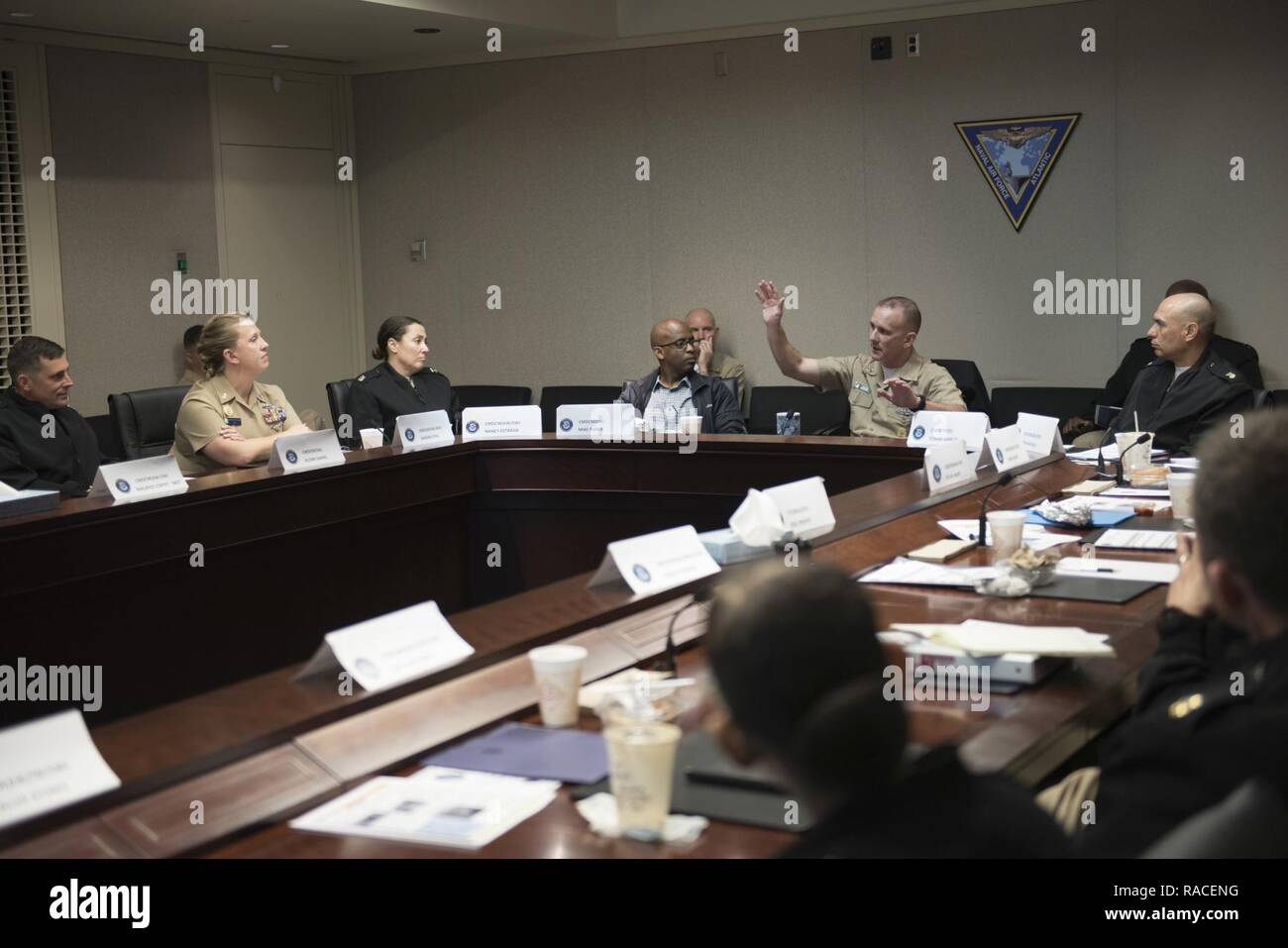 NORFOLK, Va. (Jan. 23, 2017) - Master Chief Petty Officer of the Navy ...