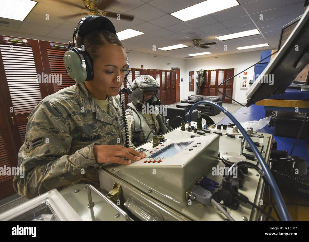 U.S. Air Force Airman 1st Class Cortney Osborn, 325th Operations ...