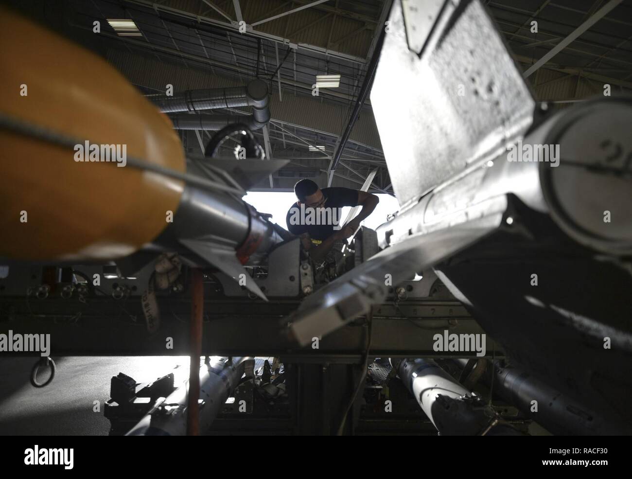 U.S. Air Force Airman 1st Class Elijah Cruz, 43rd Aircraft Maintenance ...