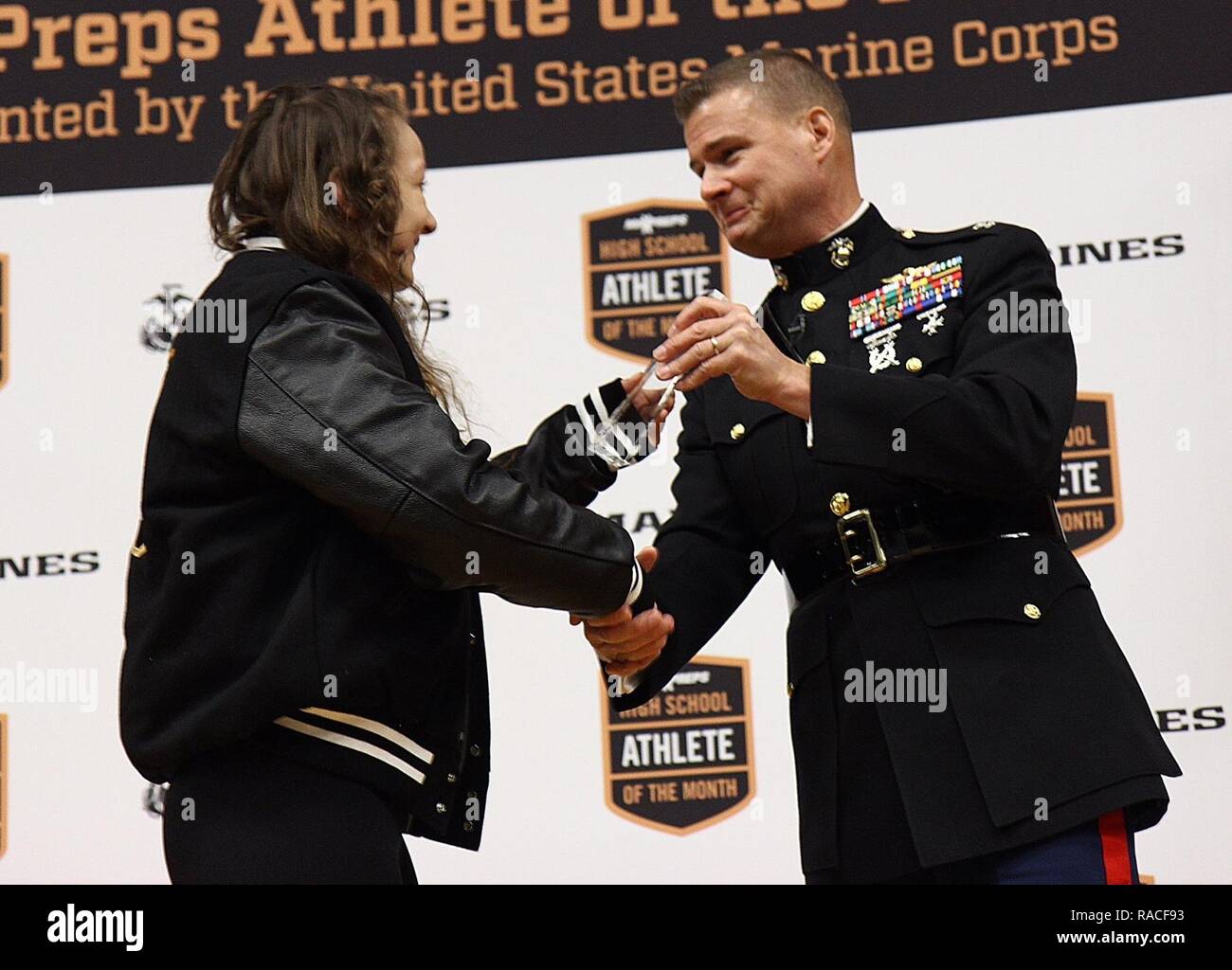 Col. Terry M. Johnson, commanding officer of the 12th Marine Corps ...
