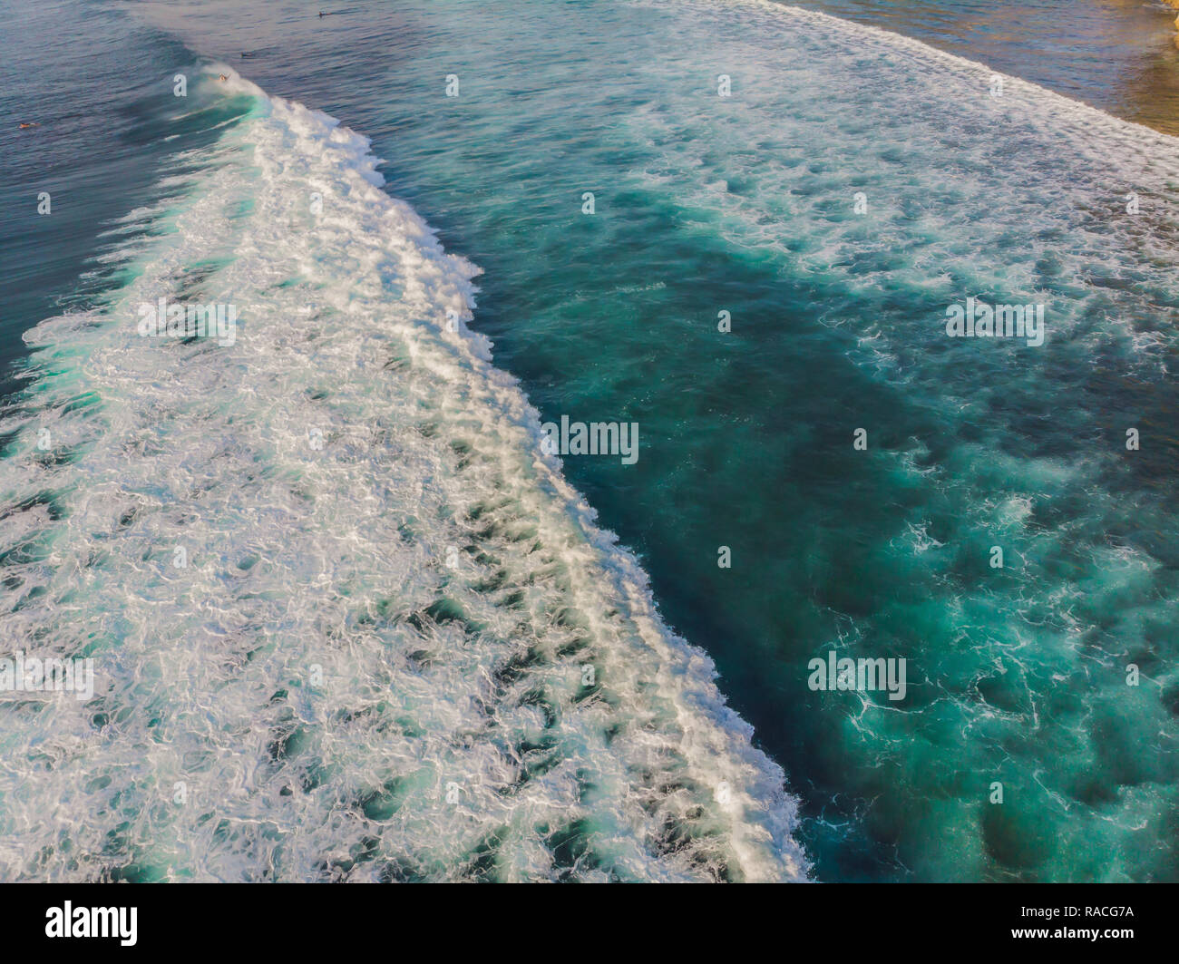 Aerial view surfing spot surfers hi-res stock photography and images ...