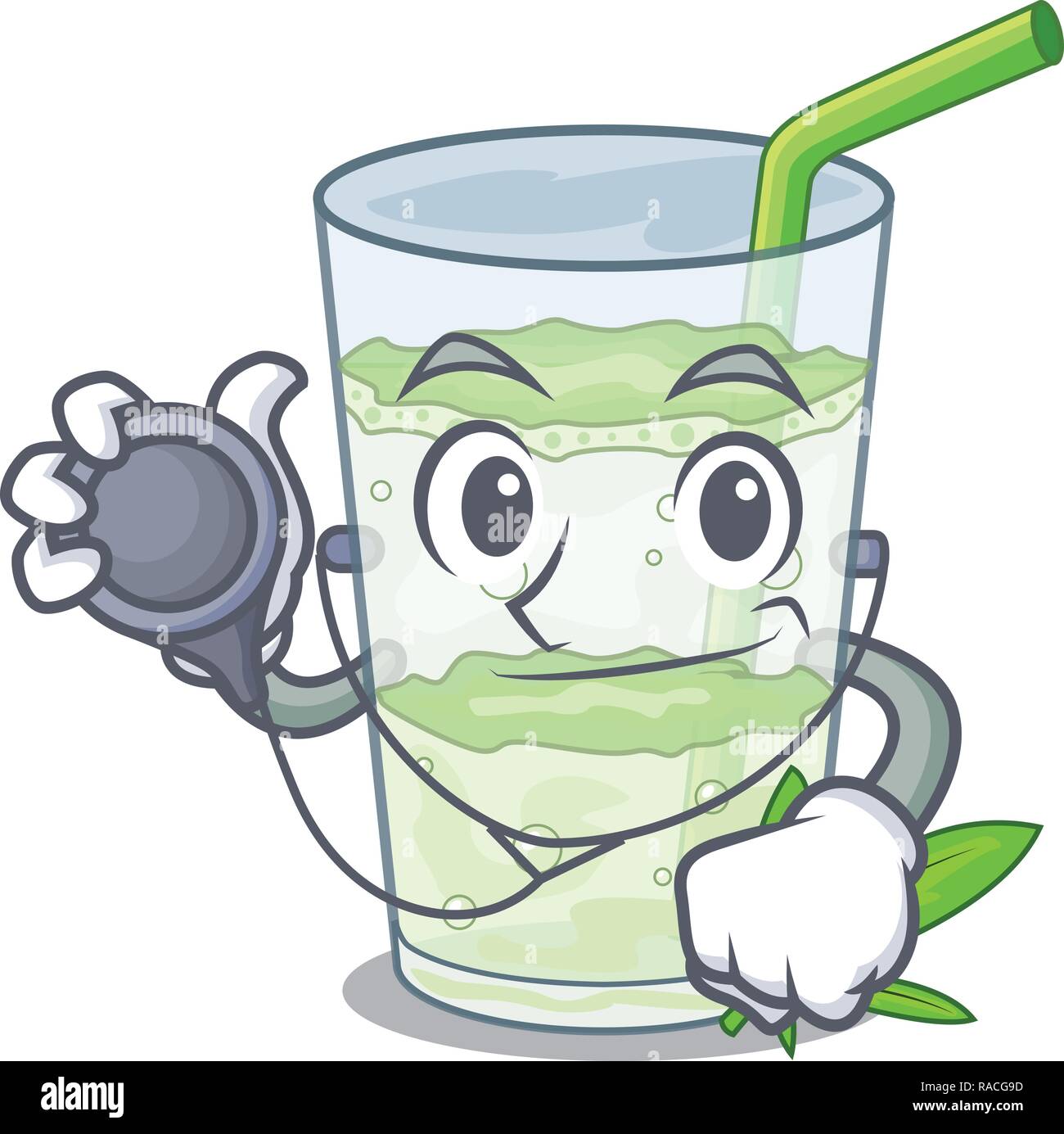 Doctor fresh lassi bhang in glas cartoon Stock Vector Image & Art - Alamy