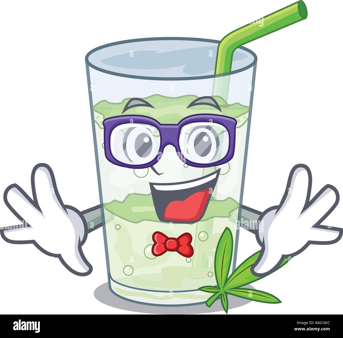 Geek Lassi juice bhang in botlo character Stock Vector Image & Art - Alamy