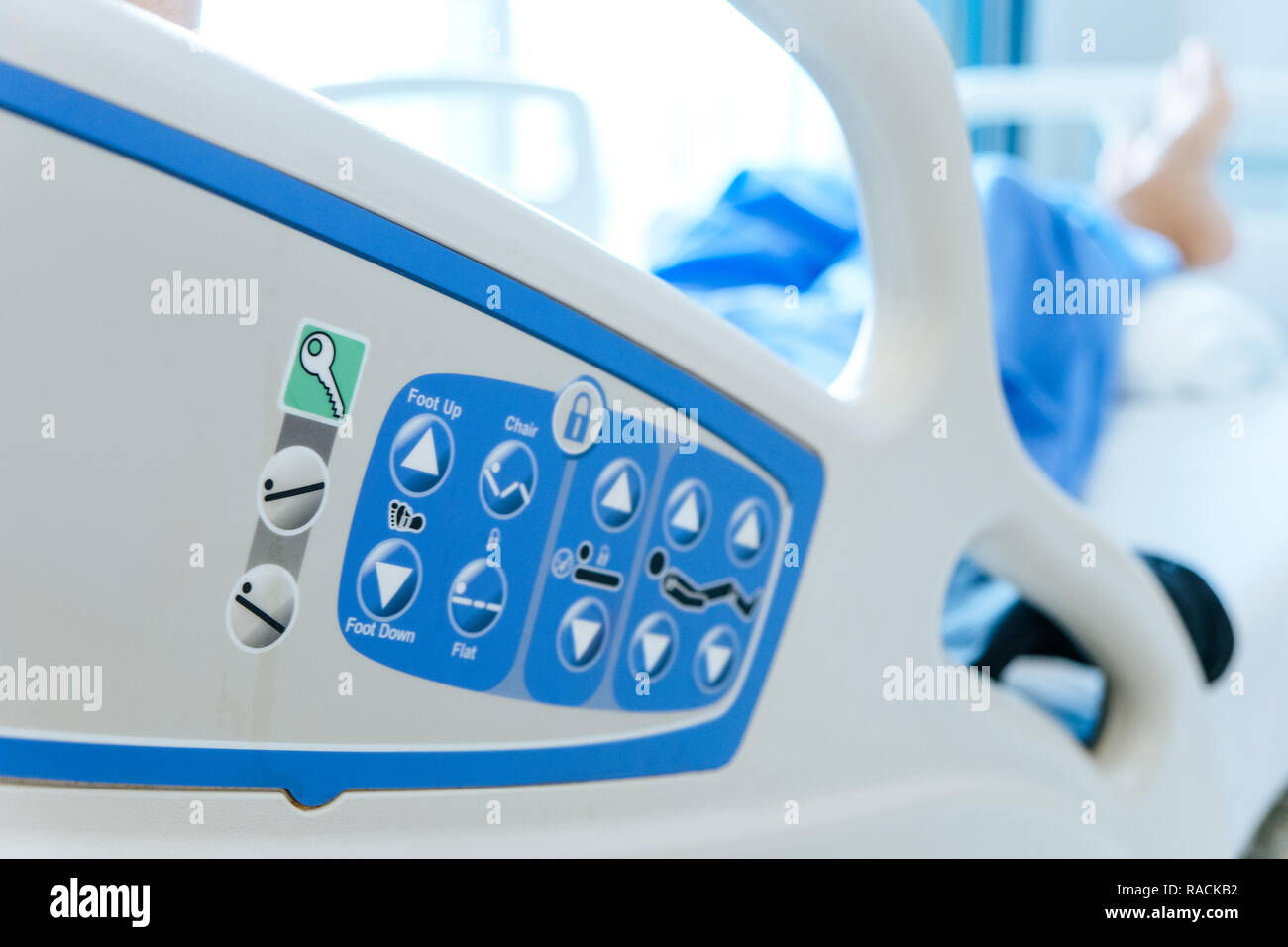 Hospital bed control panel hi-res stock photography and images - Alamy