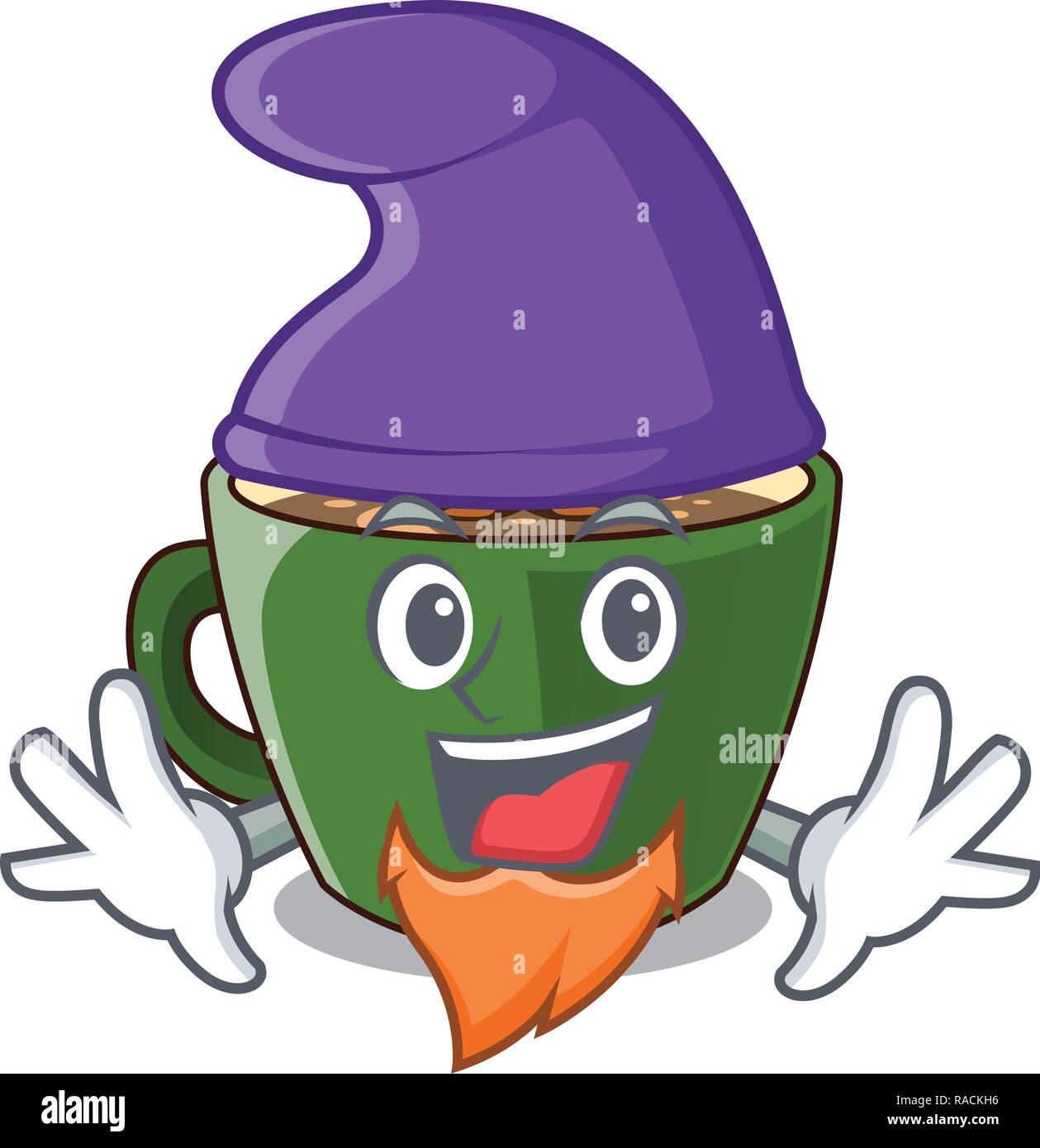 Elf indian masala tea in cartoon glas Stock Vector Image & Art - Alamy