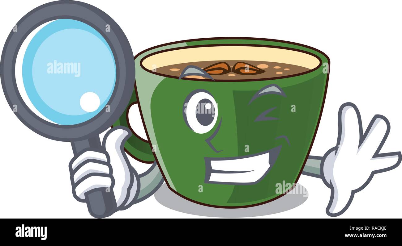 Detective Indian masala tea on character board Stock Vector Image & Art ...