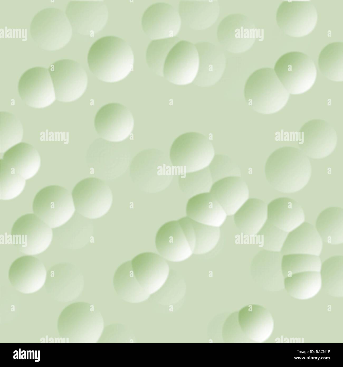 Abstract green bubble or dot pattern, soft background Stock Photo - Alamy