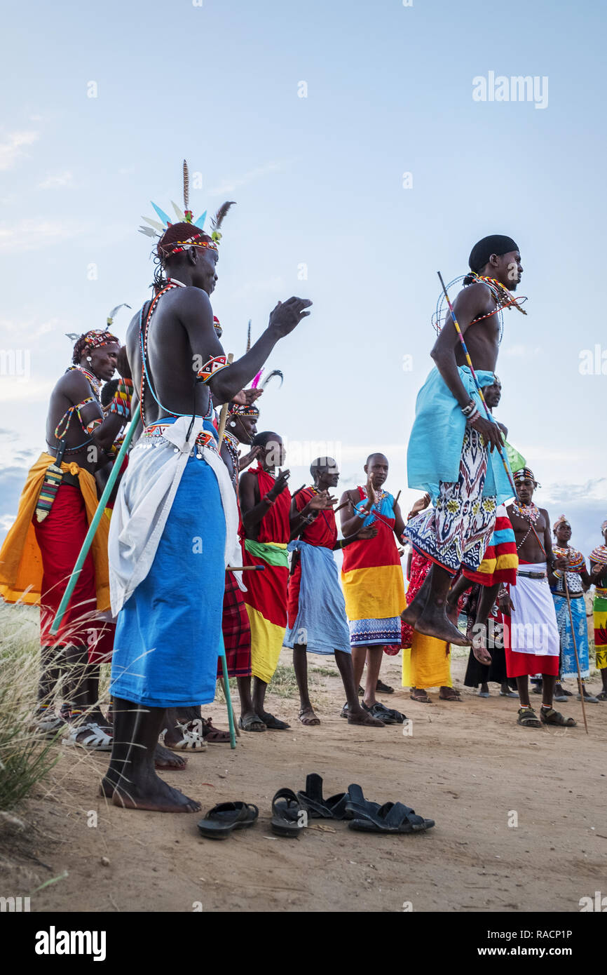 African samburu dress hi-res stock photography and images - Alamy