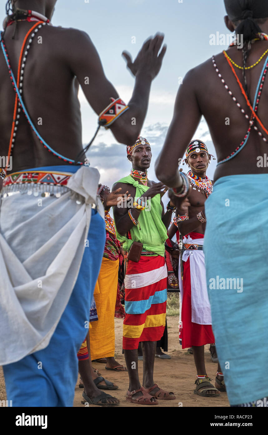 Kenya samburu tribe warrior hi-res stock photography and images - Alamy