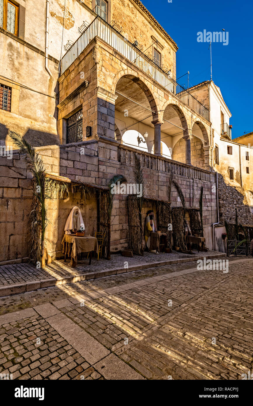 Italy Apulia Candela Historic Center Stock Photo - Alamy