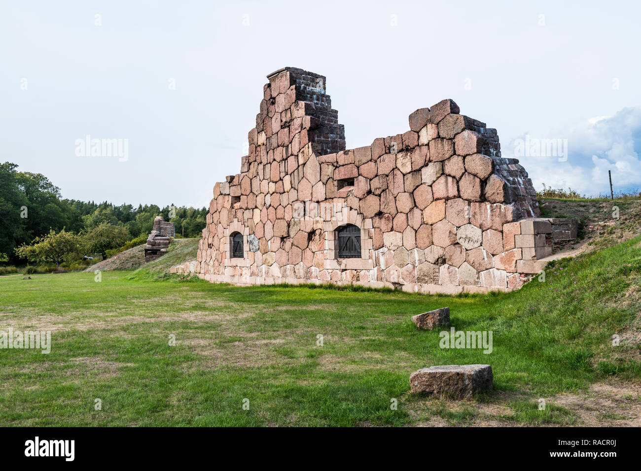 Bomarsund castle ruins hi-res stock photography and images - Alamy