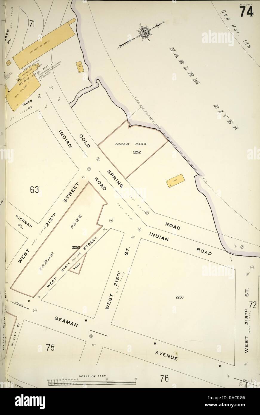 Map of harlem hi-res stock photography and images - Alamy