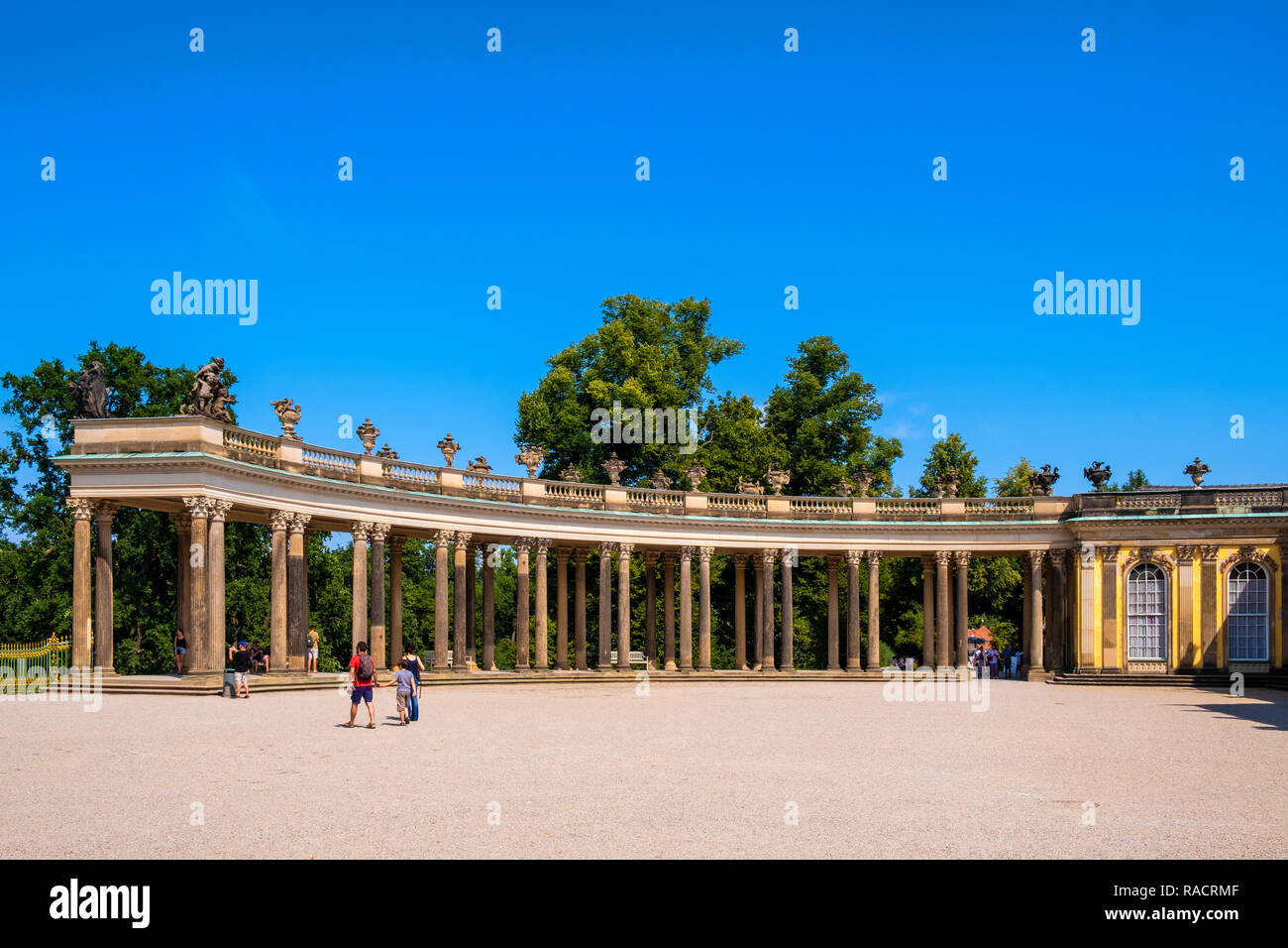 Sanssouci palace colonnade hi-res stock photography and images - Alamy