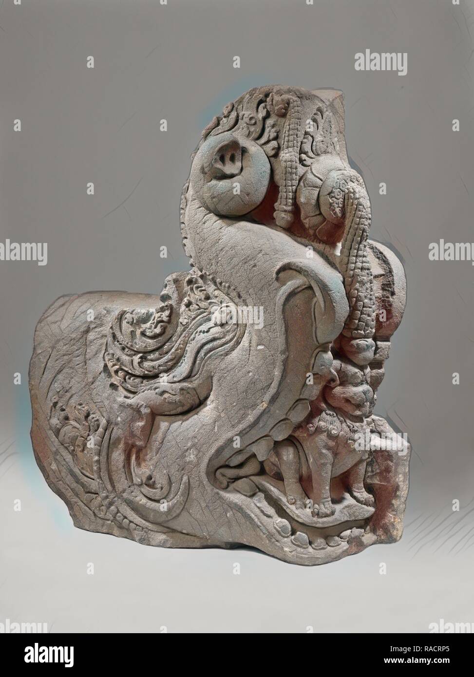 Makara,a sea-creature in Hindu mythology, Anonymous, 800 - 90 ...