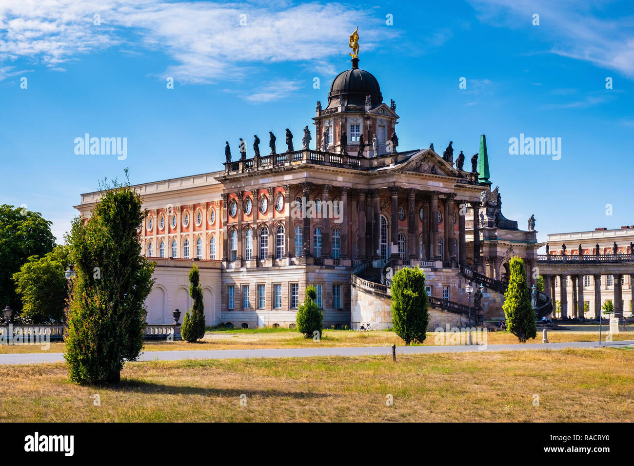 Potsdam, Brandenburg / Germany - 2018/07/29: Historic buildings of the ...