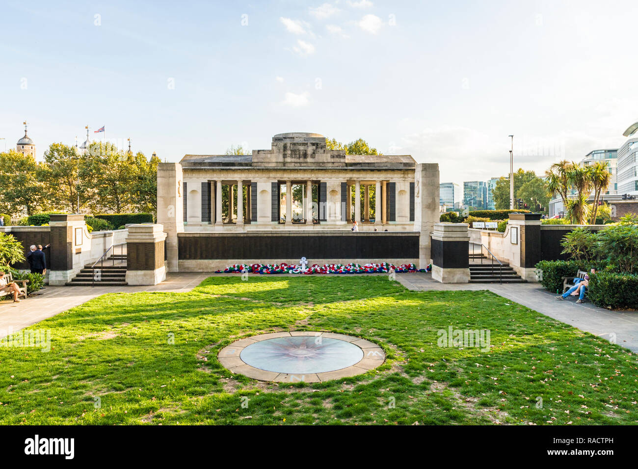 The Mercantile Marine Memorial from WW1, London, England, United ...