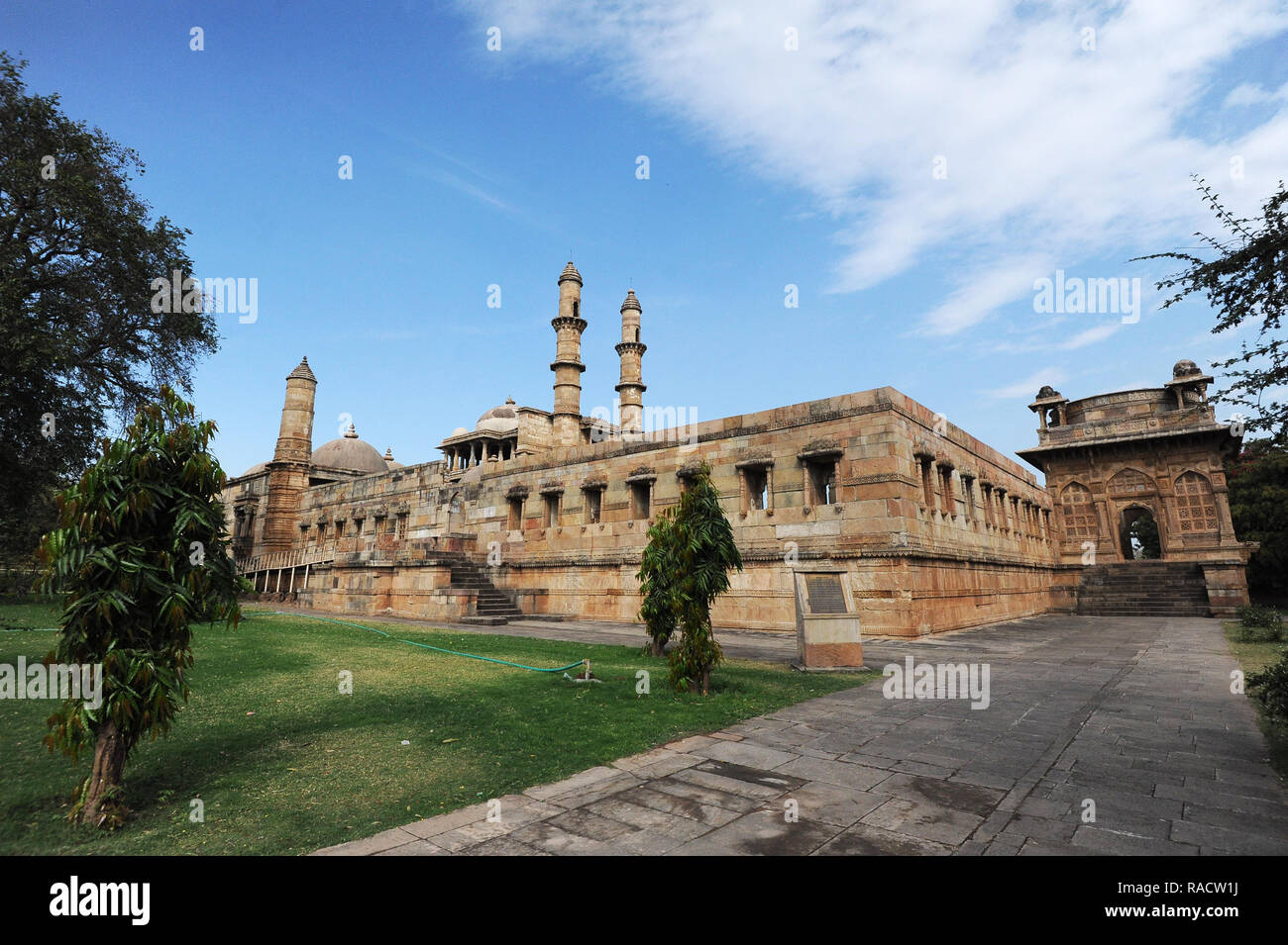 Jami Masjid, Champaner, built in 1513 taking 25 years to construct ...