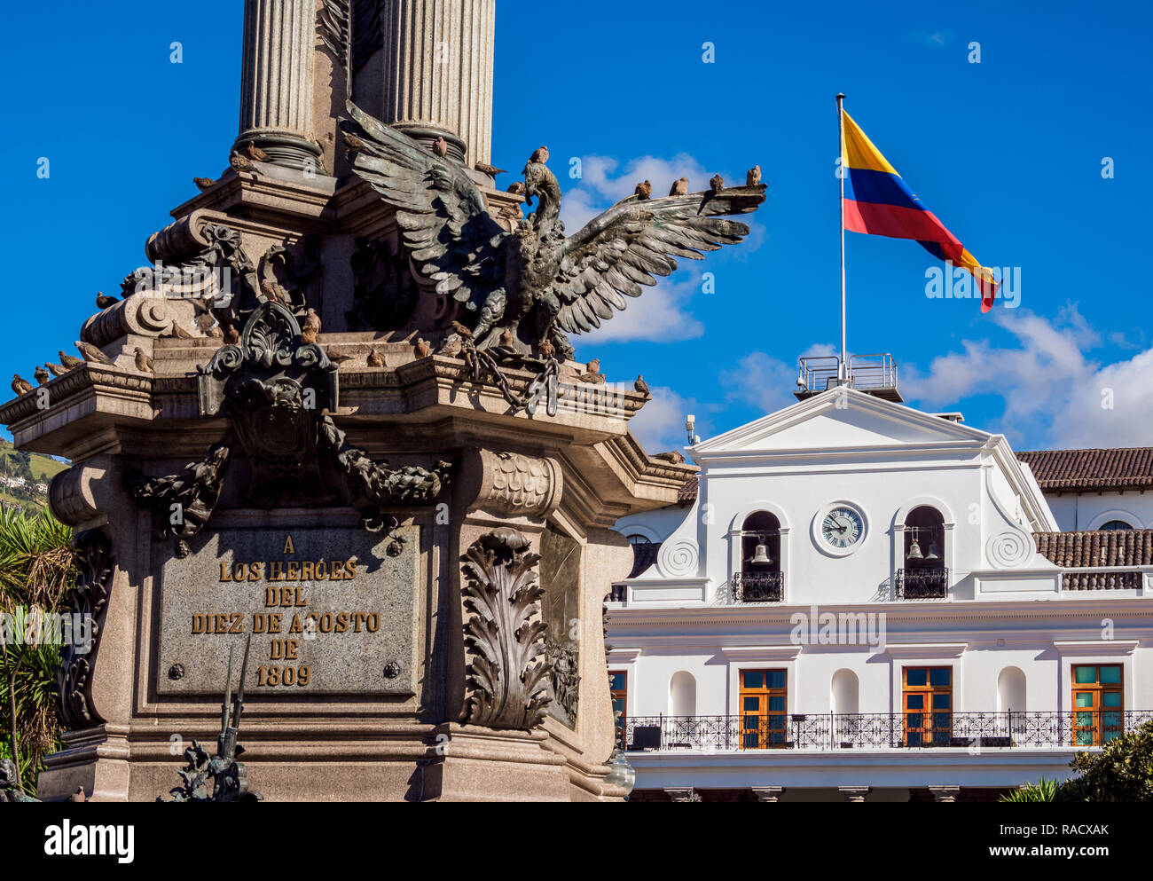 Carondelet Palace at Independence Square (Plaza Grande), Old Town ...