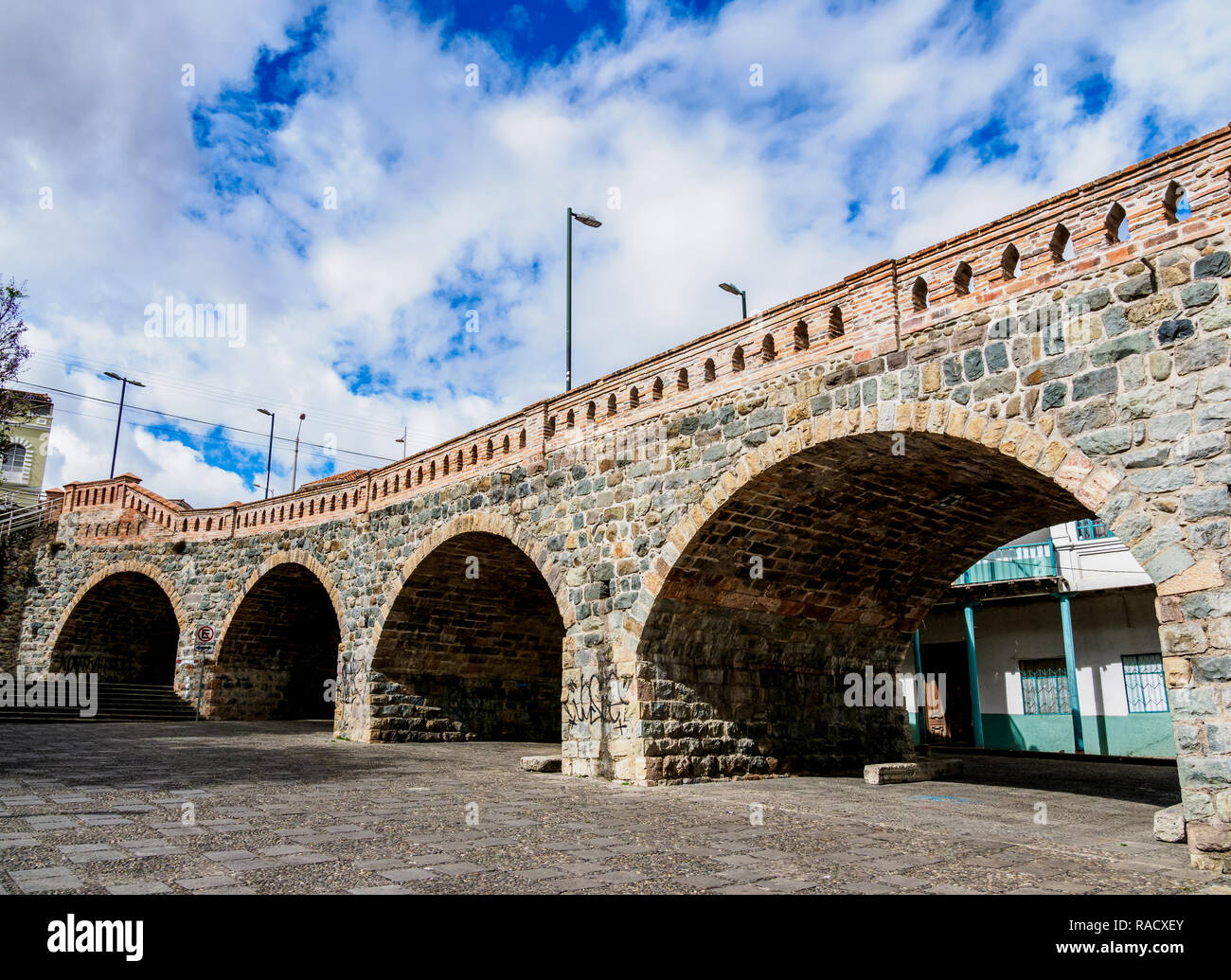 Puente Roto, broken bridge, Cuenca, Azuay Province, Ecuador, South ...