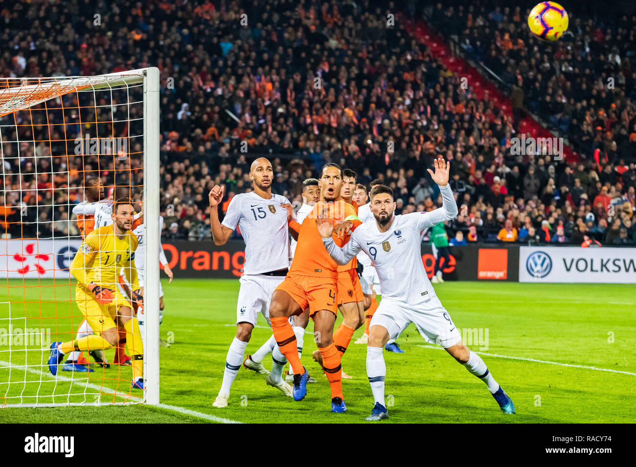 Rotterdam, The Netherlands 16 november 2018 Soccer The Netherlands v ...