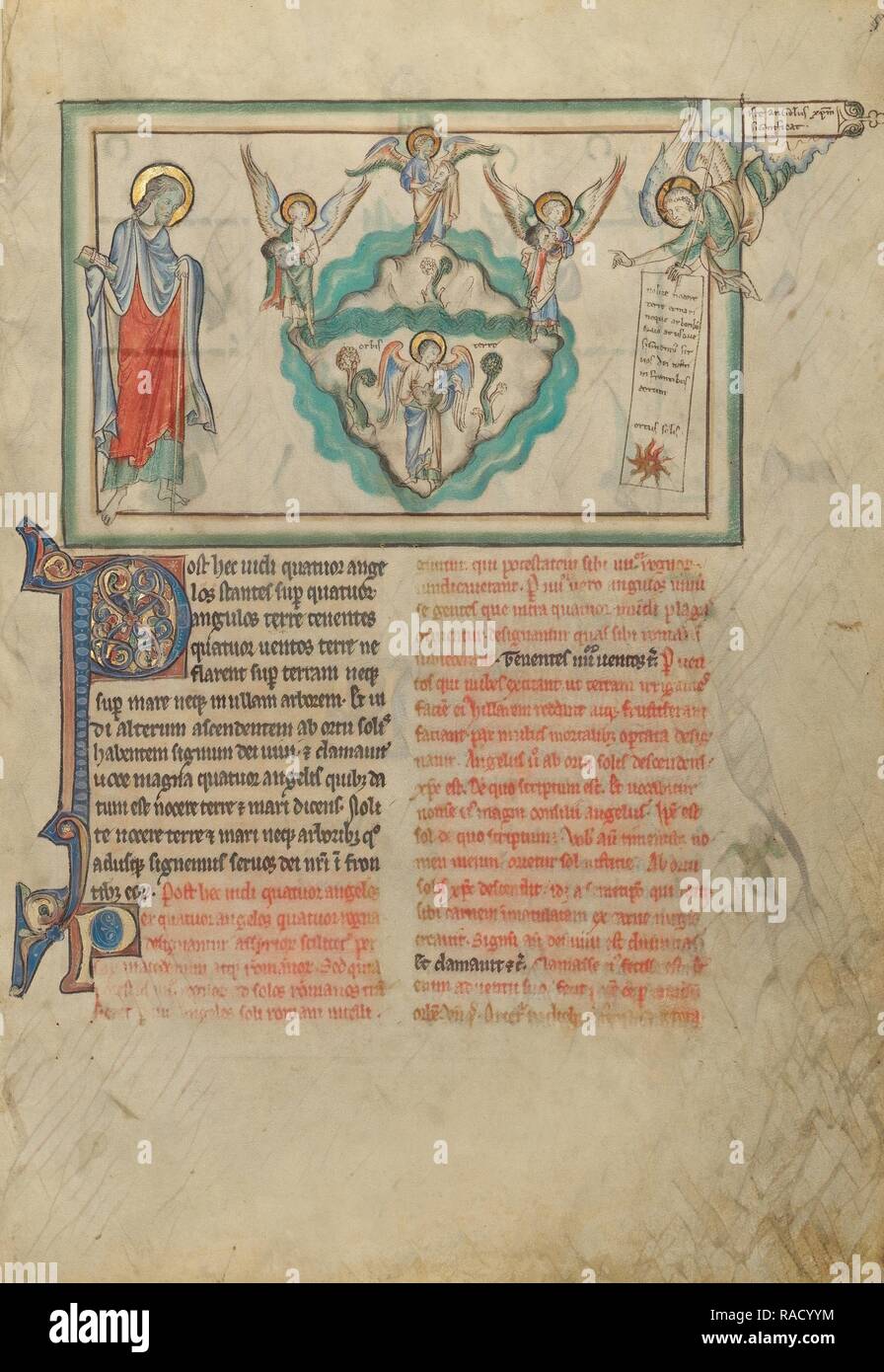 Angels Holding the Four Winds and an Angel Signifying Christ, London ...