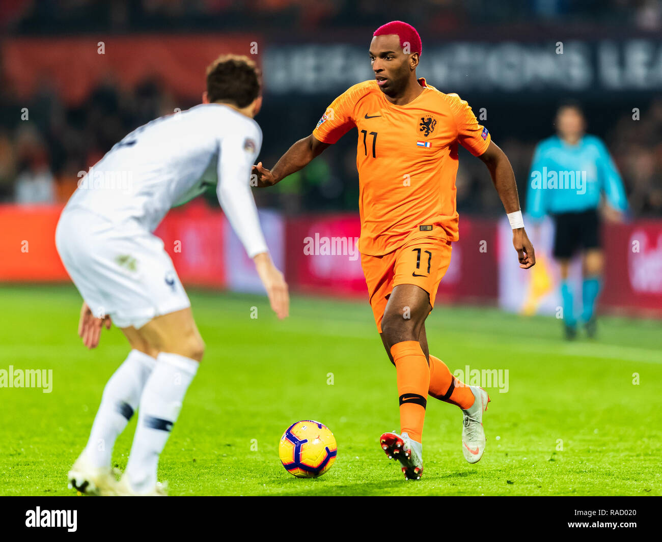 Rotterdam, The Netherlands 16 november 2018 Soccer The Netherlands v ...
