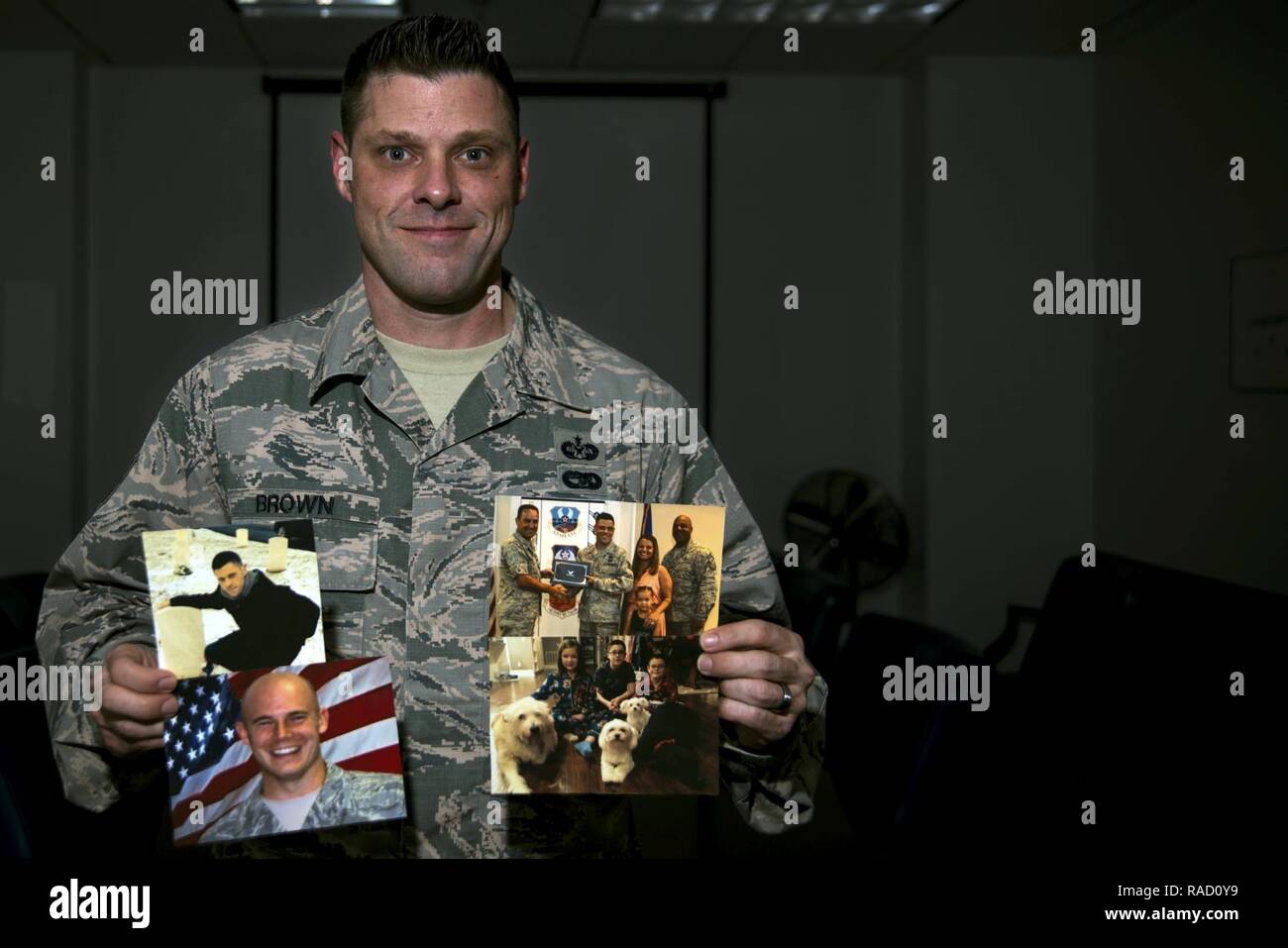 U.S. Air Force Tech. Sgt. Richard Brown, 20th Fighter Wing ...