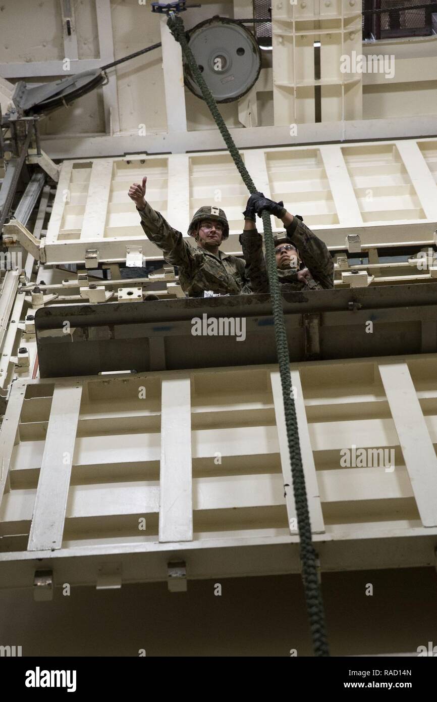 Cpl. Dominic Kessinger, left, a fire team leader with India Company ...