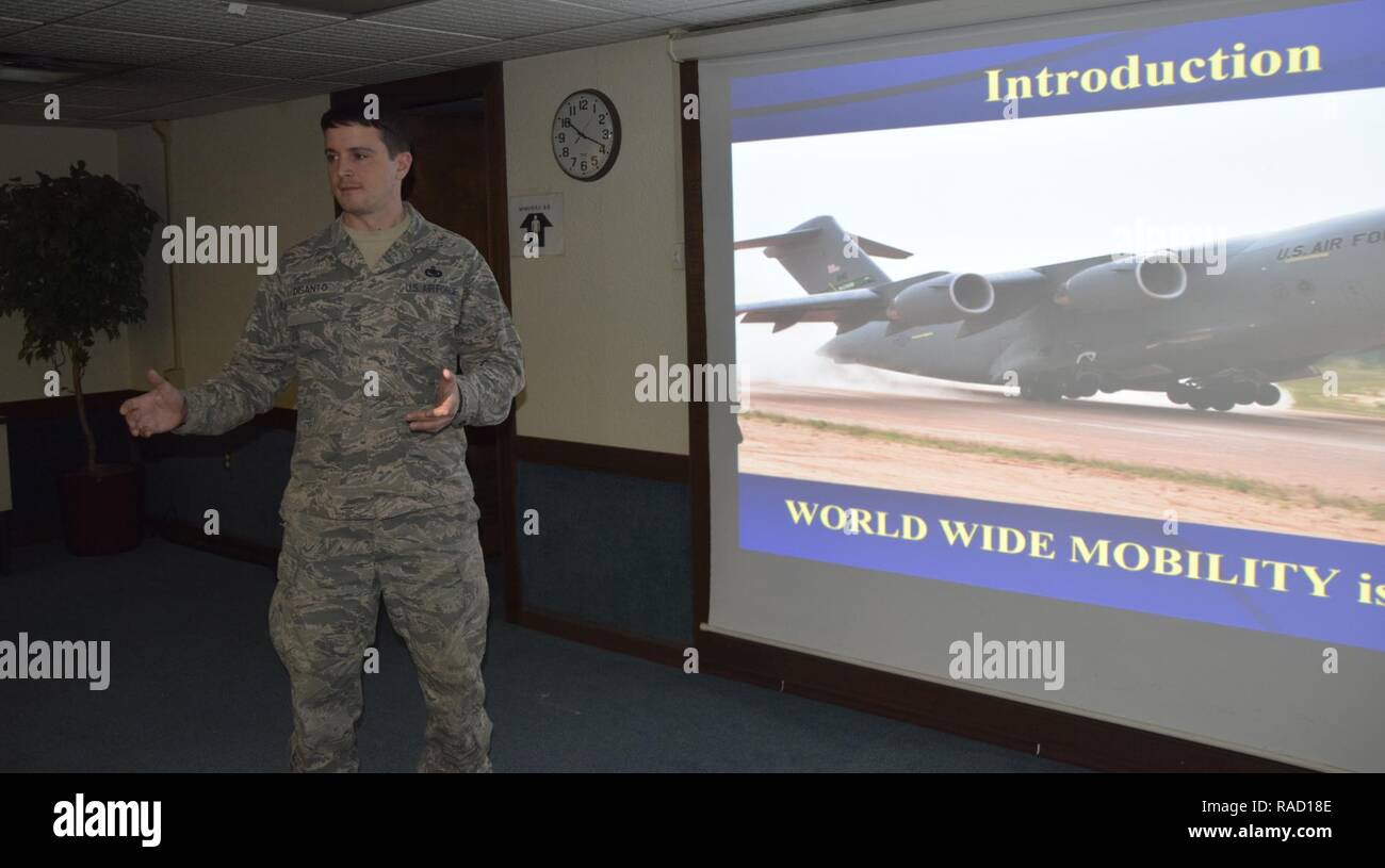 Master Sgt. Christopher DiSanto, lead instructor for 51st Logistics ...