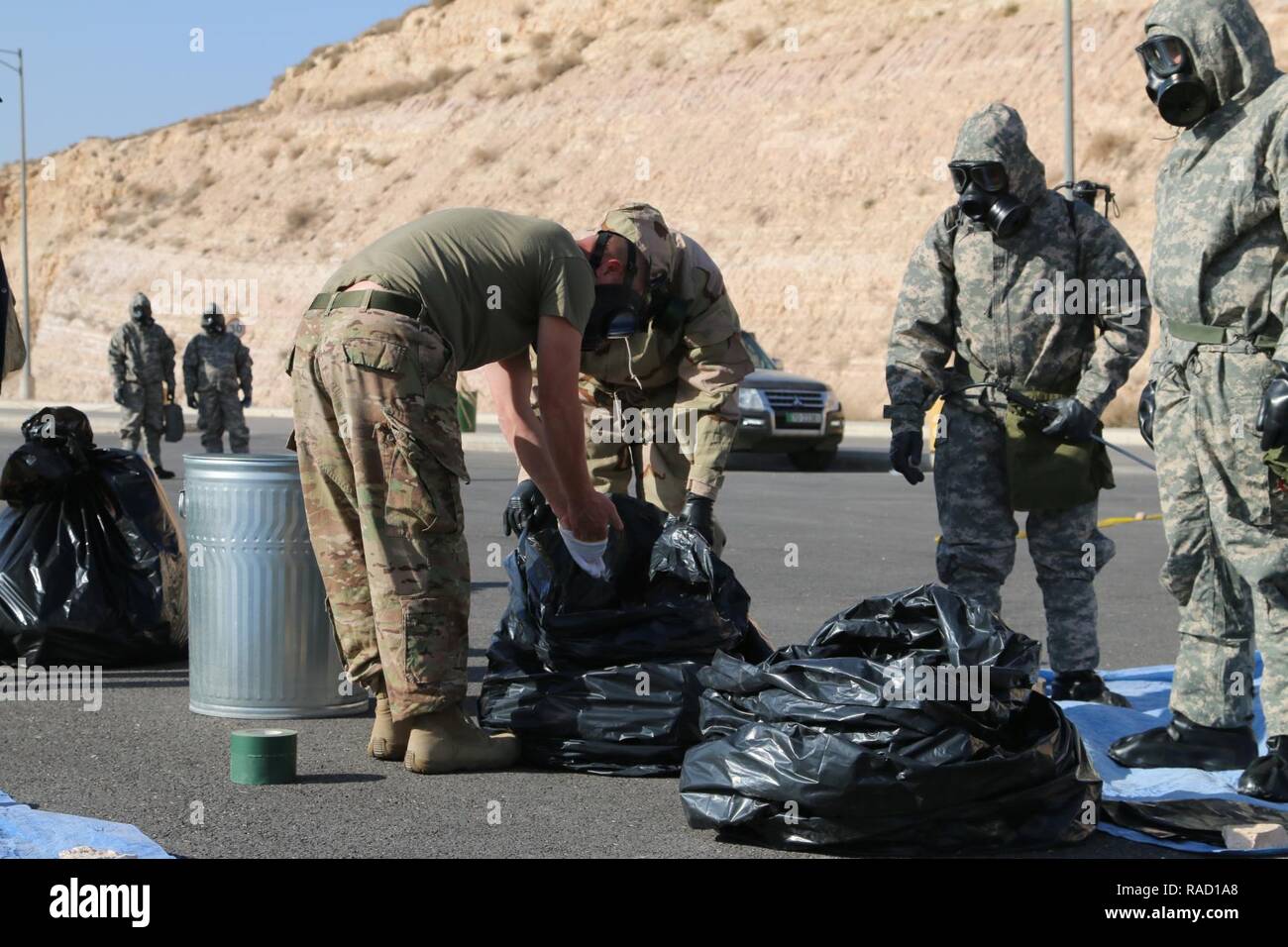 Army Master Sgt. Ronald Evans, Biological, Radiological, Nuclear (CBRN ...