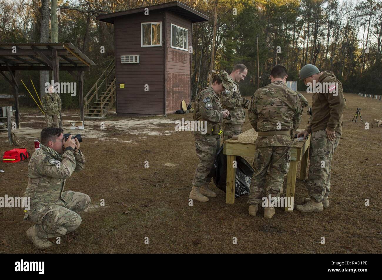 U.S. Air Force Airman 1st Class Kyle Hagan, 1st Combat Camera Squadron ...