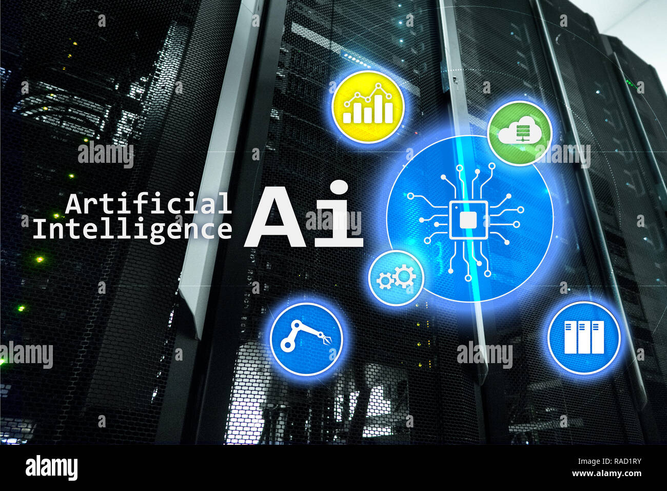 AI, Artificial intelligence, automation and modern information ...