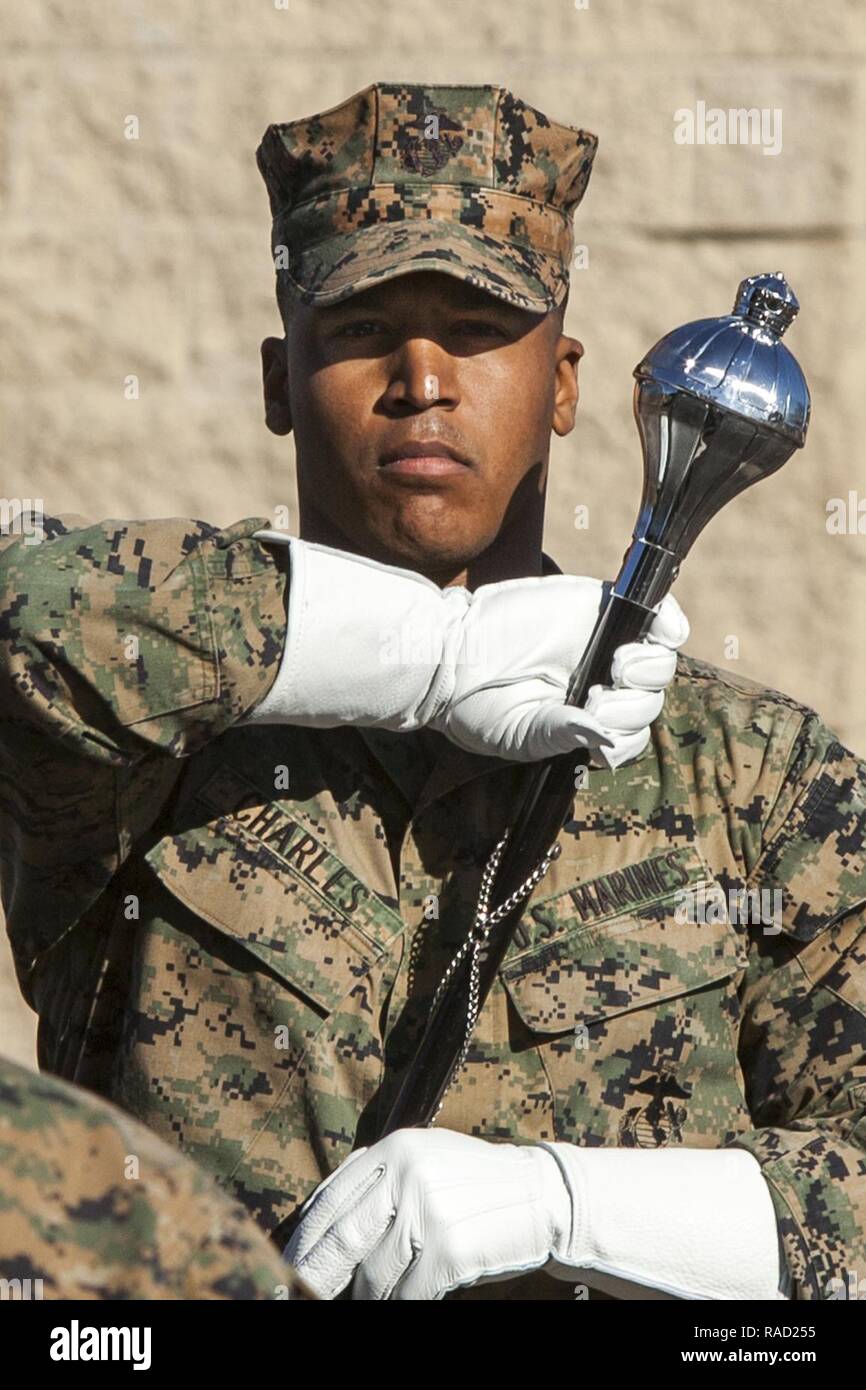 U s marine band drum major hi-res stock photography and images - Alamy