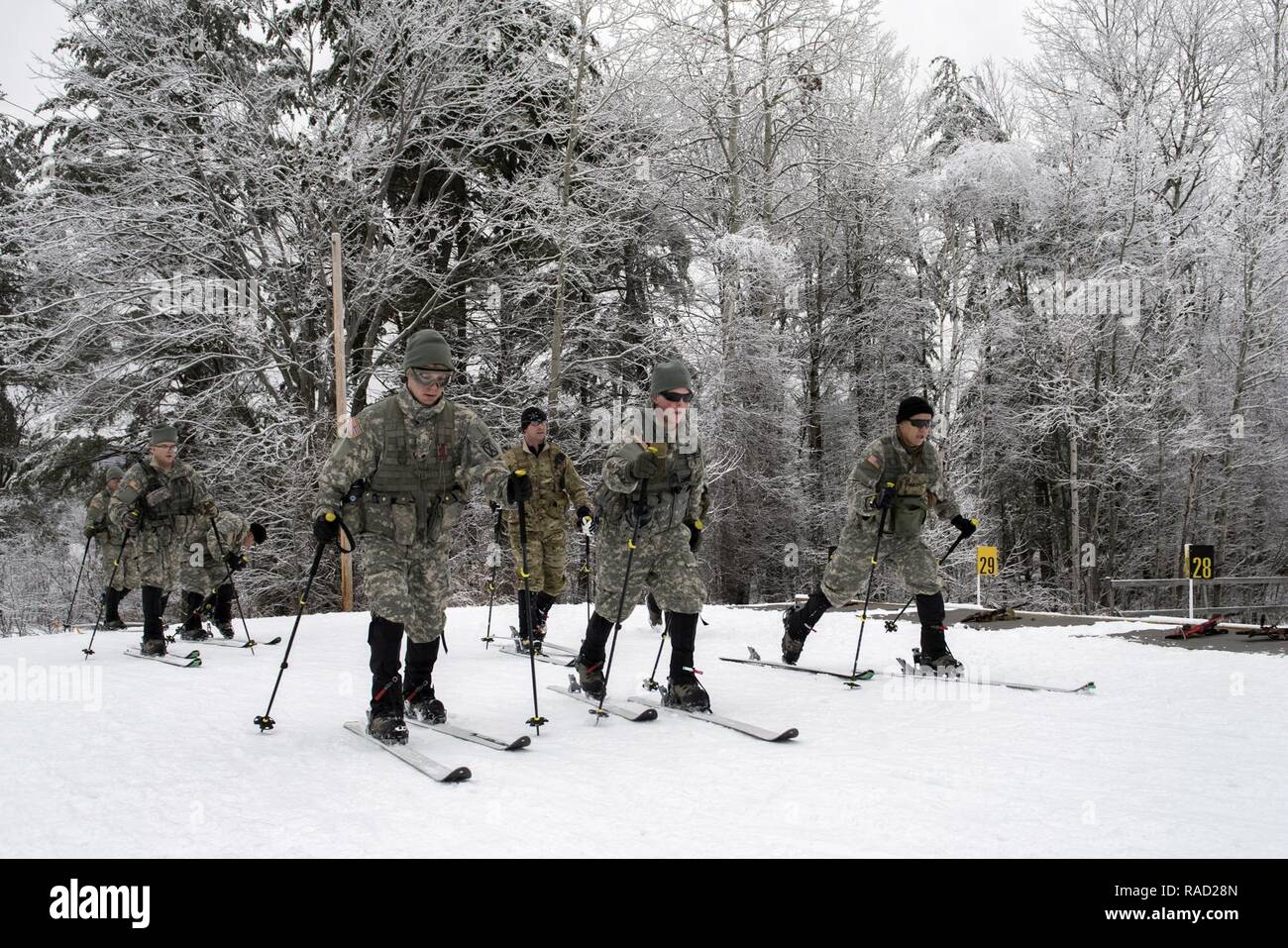 U.S. Soldiers assigned to Alpha Company, 3rd Battalion, 172nd Infantry ...