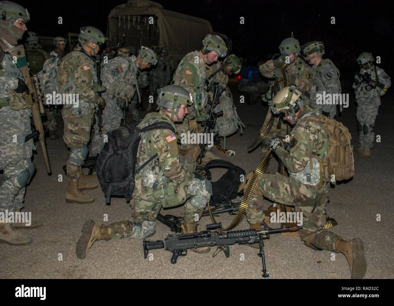 FORT IRWIN, CALIF. – Soldiers from Assassin Troop, 1st Squadron, 11th ...