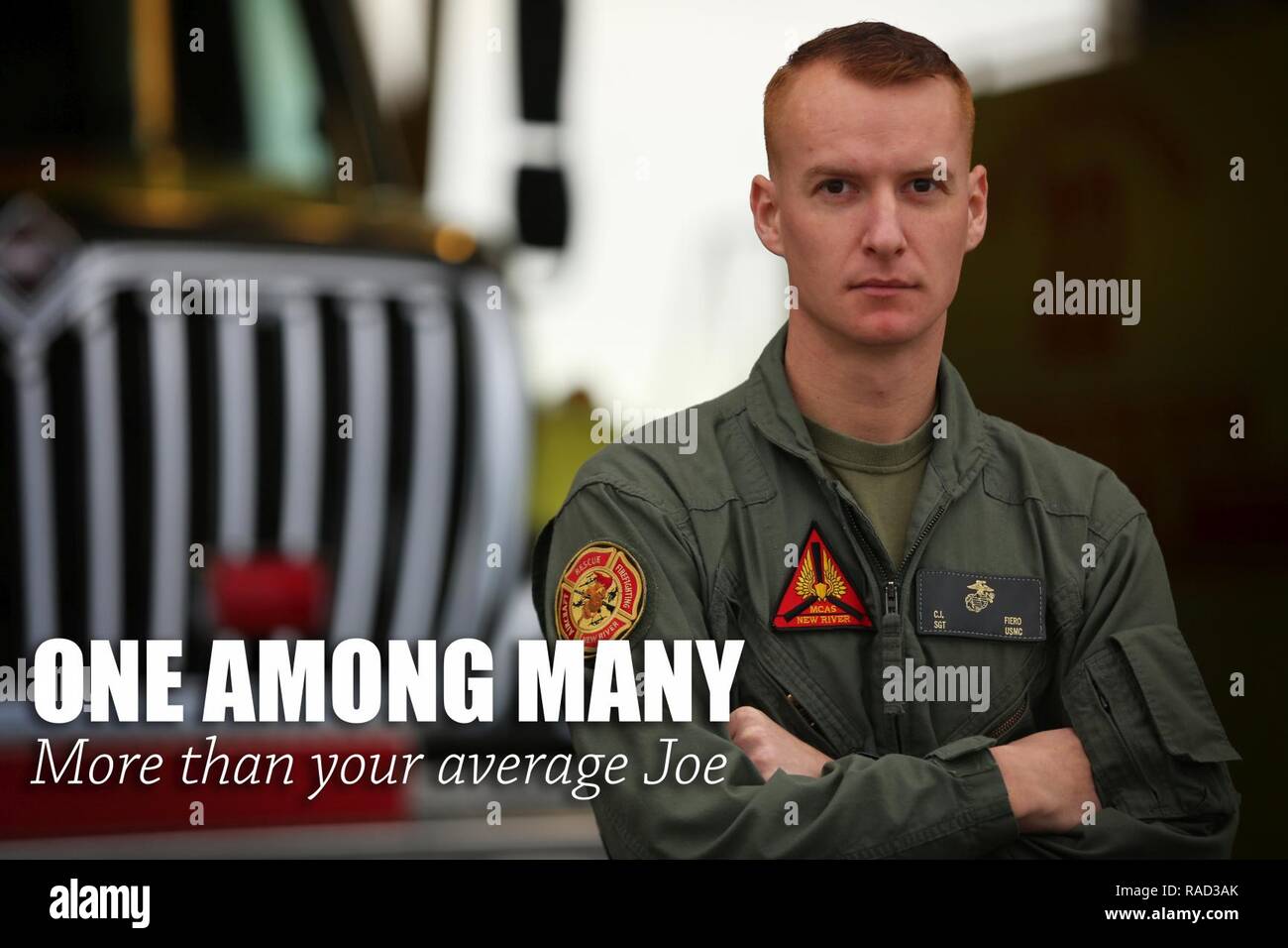 Sgt. Conner Fiero works in the aircraft rescue and firefighting unit on ...