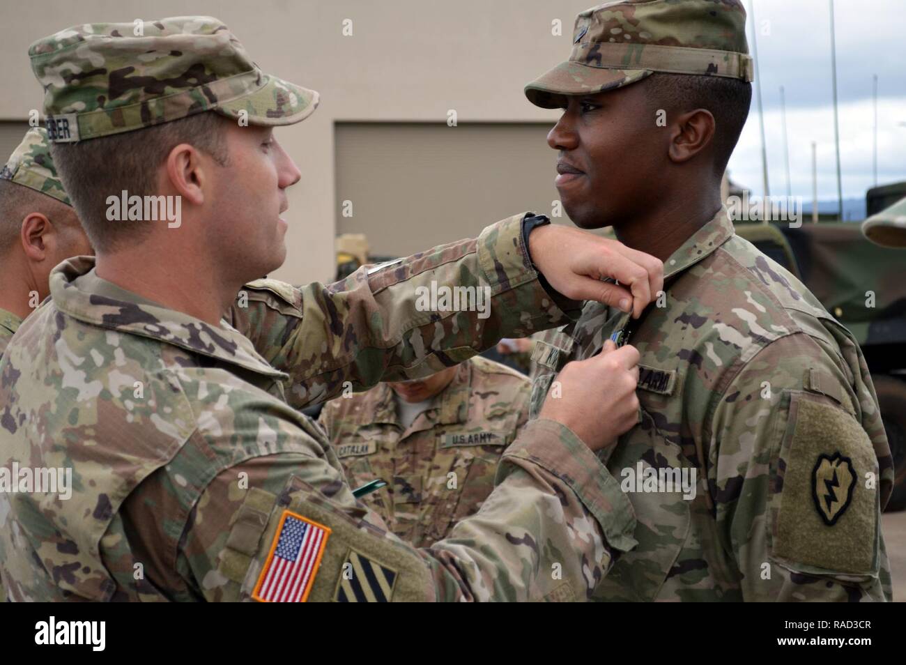 Spc. Anthony Kemp, intelligence analyst, 29th Brigade Engineer ...
