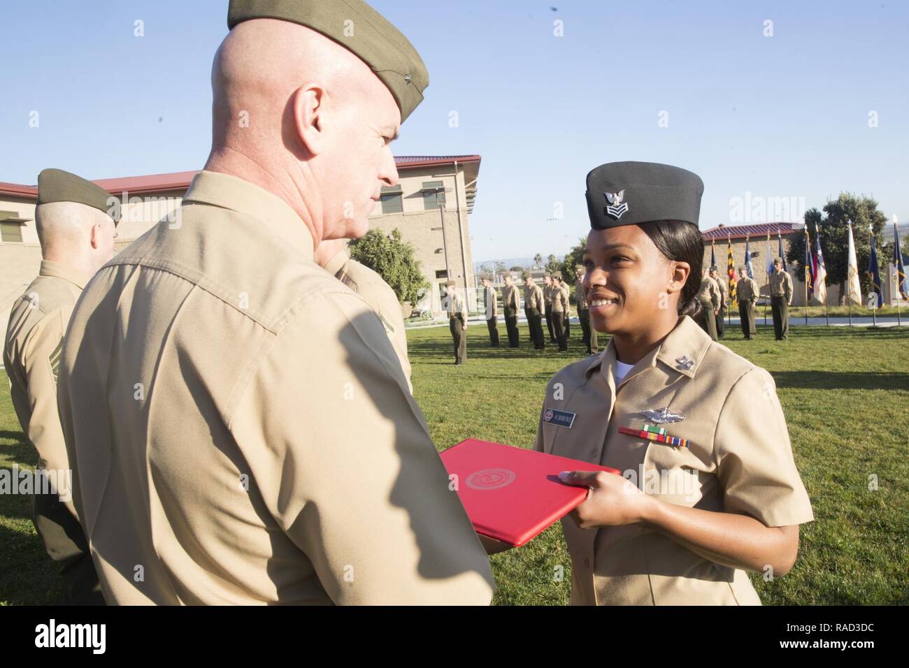 U.S. Marine Brig. Gen. David A. Ottignon, commanding general of the 1st ...